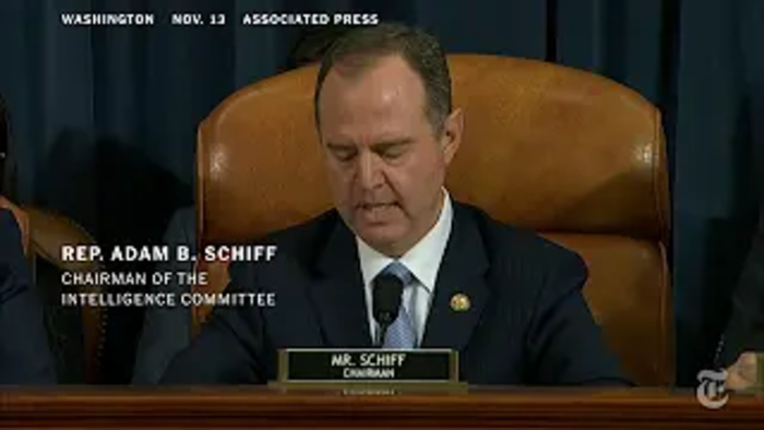Key Moments From The Trump Impeachment Hearing Day 1 Nyt News