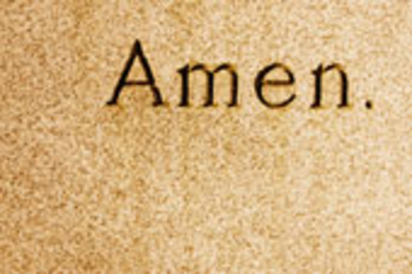 AMEN: IN THE BEGINNING GOD CREATED